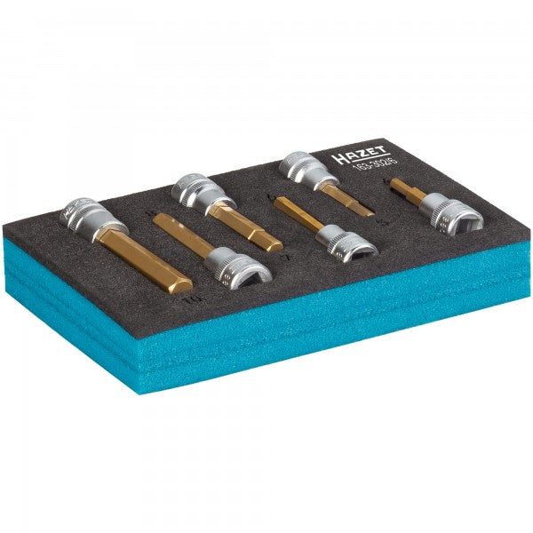 Hazet 6 Pce 3/8in Hex Screwdriver Socket Set 163-302/6 Modular Insert Tray For Sale Online ...