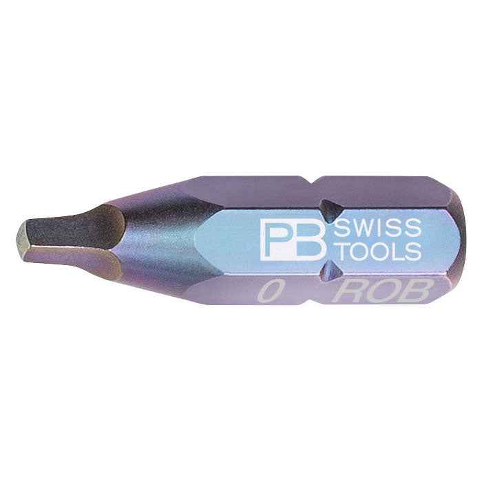 PB Swiss C6 185 Square Socket (Robertson) PrecisionBit Design C 6.3 (1/ ...