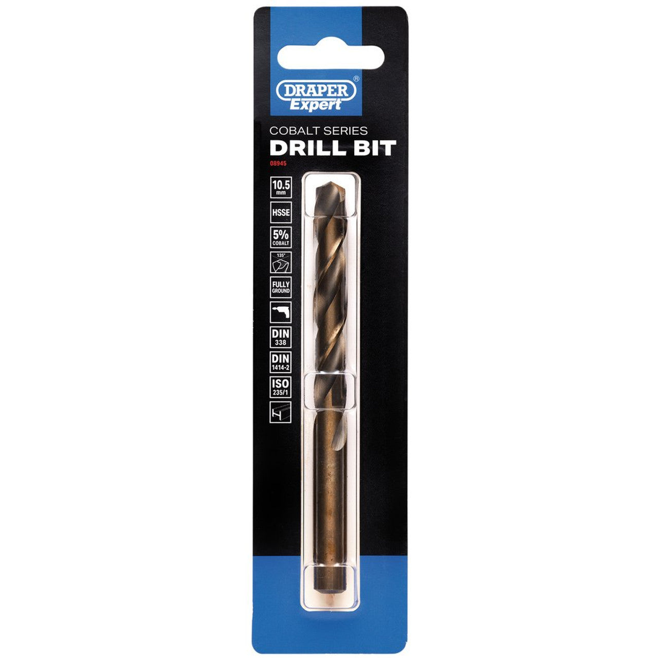 Draper Expert HSSE M35 Cobalt Drill Bit 10.5mm x 142mm For Sale Online ...