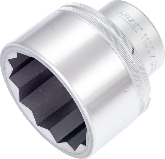 Hazet 1" Square Hollow Socket Outside 12 Point Profile 70mm 1100Z-70 For Sale Online – Mektronics