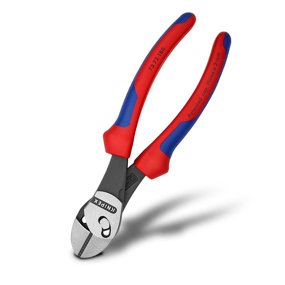 Knipex 73 72 180 BK High-Leverage Twin Force Cutter For Sale Online ...