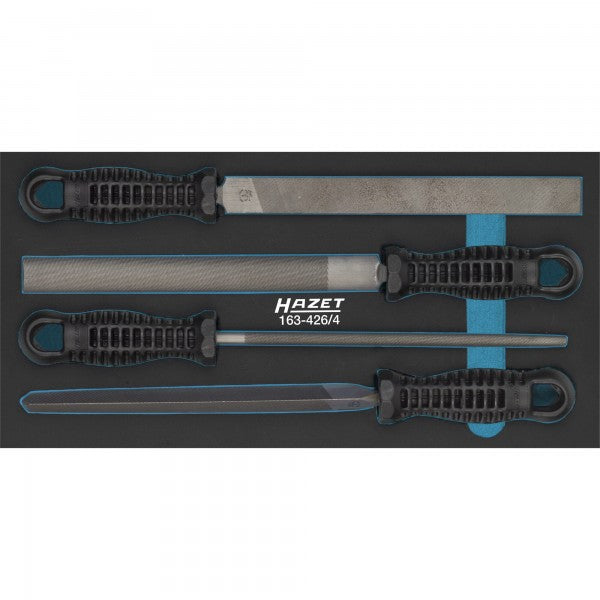 Hazet 4 Pce File Set 163-426/4 Modular Insert Tray For Sale Online ...