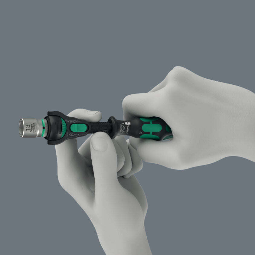Wera 8000 C Black Edition Zyklop Speed Ratchet 1/2" x 277mm For Sale ...
