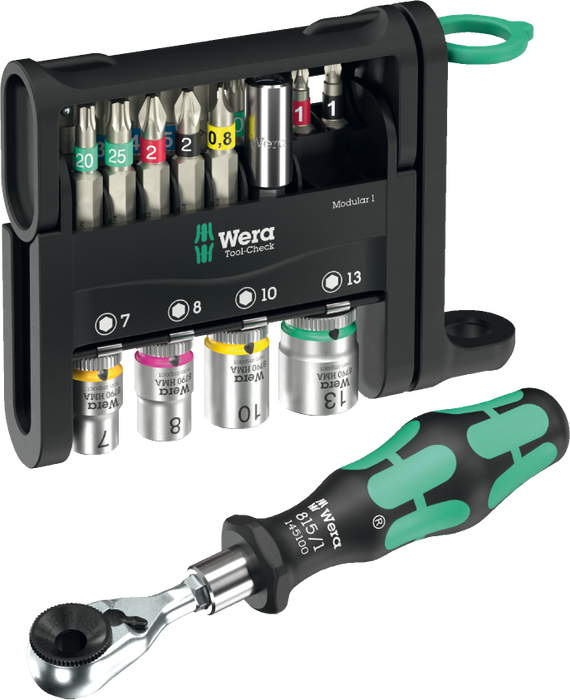 Wera Tool-Check Modular 1, 21 Pce 049000 For Sale Online – Mektronics