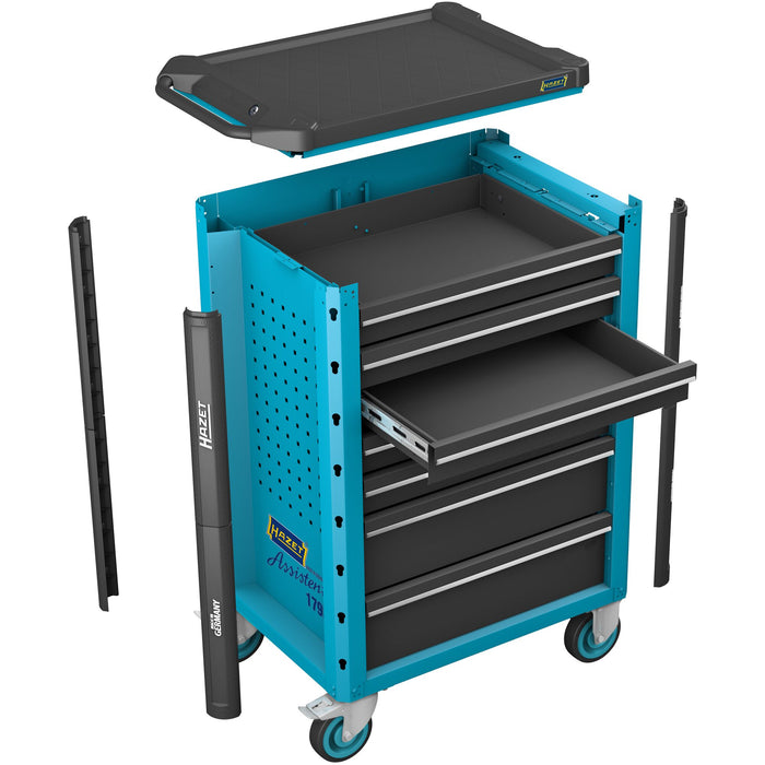 Hazet 7 Drawer Tool Trolley Assistent Single 179N-7-RAL9005 For Sale Online – Mektronics