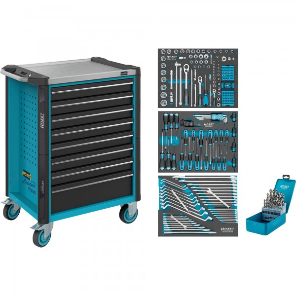 Hazet 228 Pce 8 Drawer Tool Trolley Assistent 179NX-8/228 For Sale Online – Mektronics