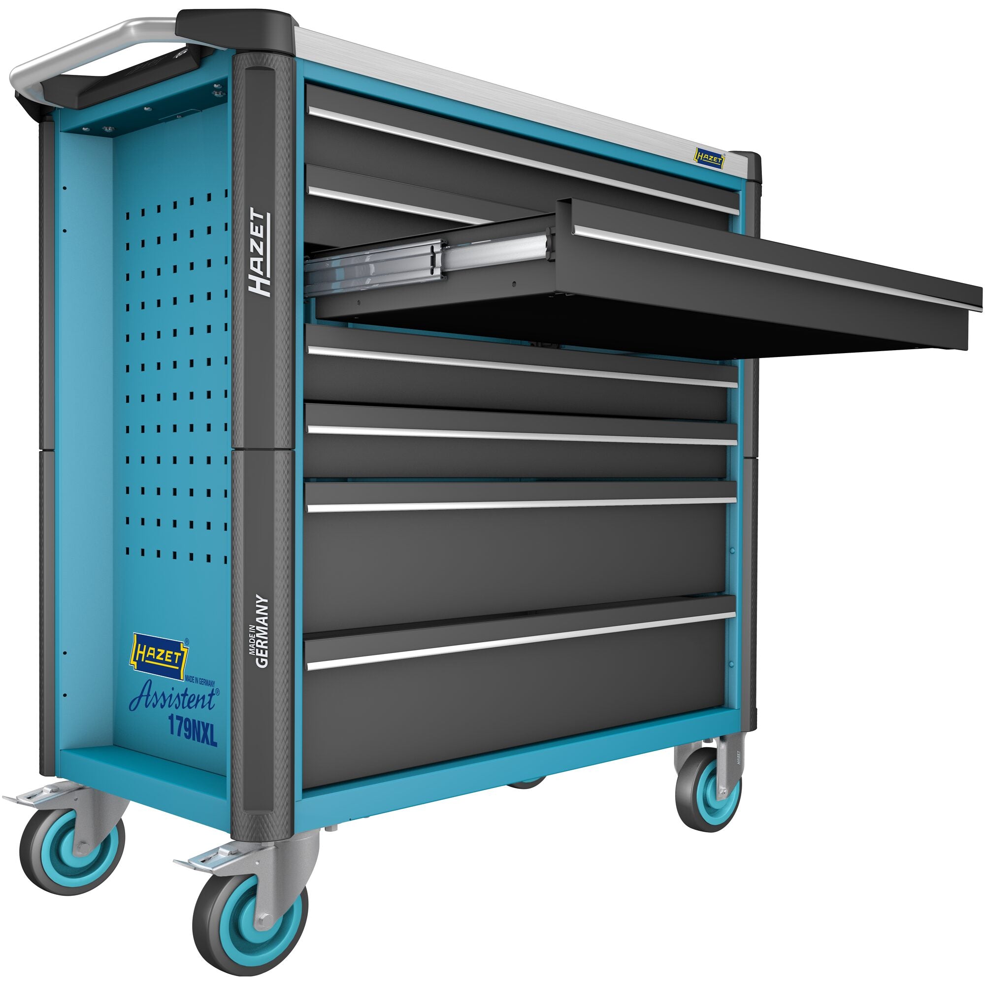 Hazet 7 Drawer Tool Trolley Assistent 179NXL-7 For Sale Online – Mektronics