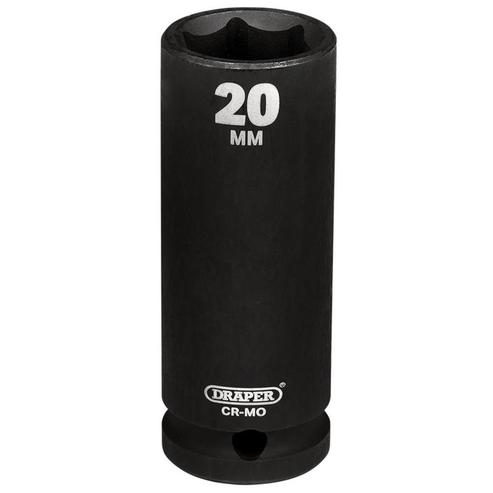 Draper Hi-TORQ® Deep Impact Socket, 1/2" Sq. Dr., 20mm For Sale Online ...