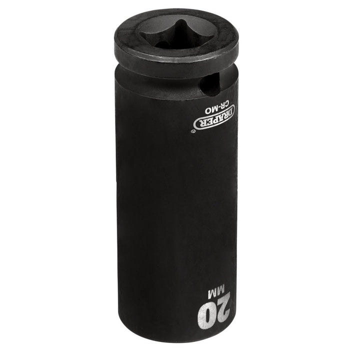 Draper Hi-TORQ® Deep Impact Socket, 1/2" Sq. Dr., 20mm For Sale Online ...