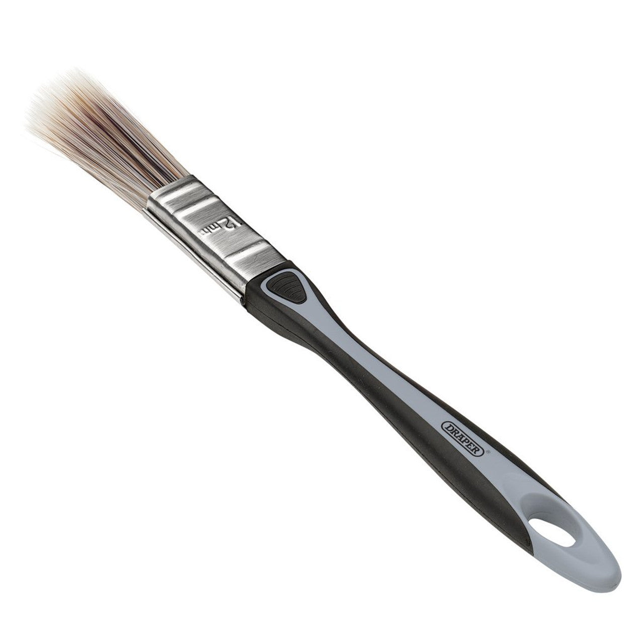 Draper 12mm Paint Brush - Flat with Soft Grip For Sale Online – Mektronics