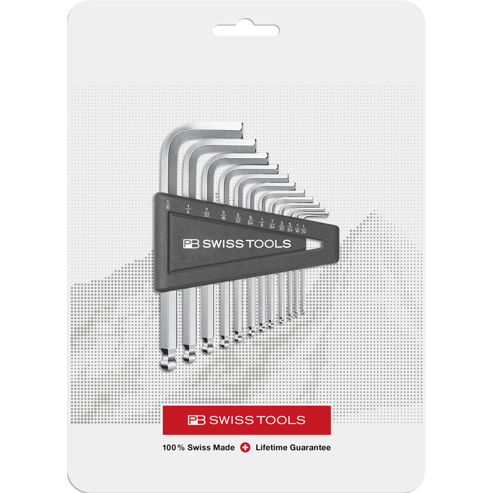 PB Swiss 12 Pce Hex Key L-Wrench Set with Ball Point in Skin Pack For Sale Online – Mektronics