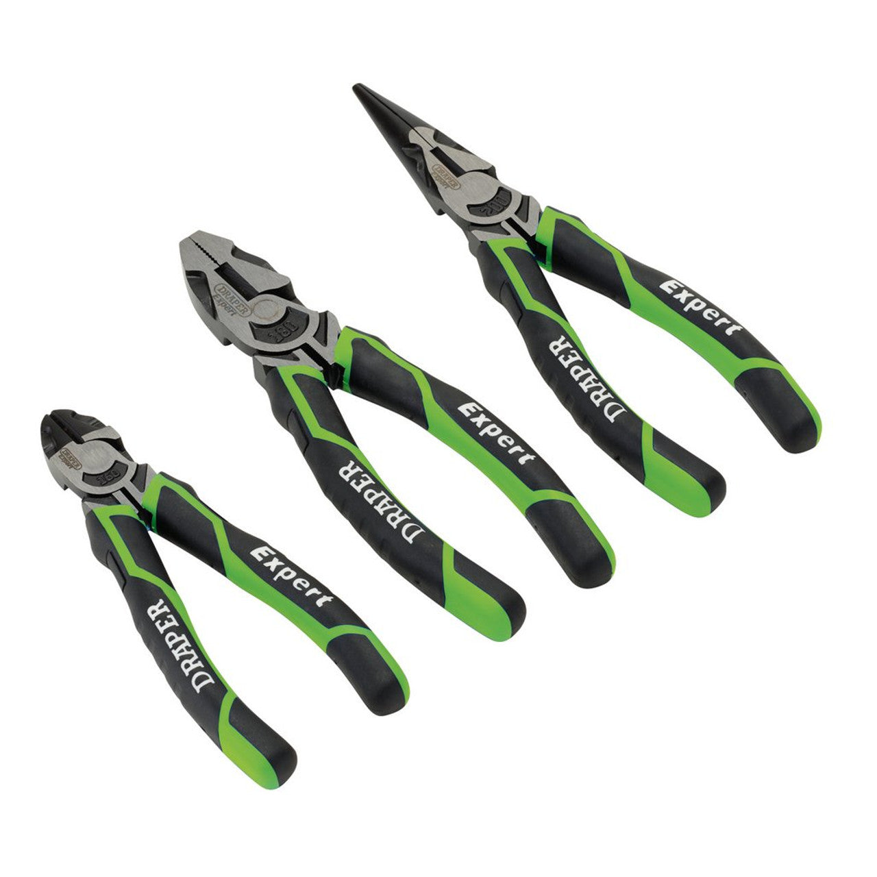 Draper Expert High Leverage Plier Set Green 3 Pce For Sale Online ...