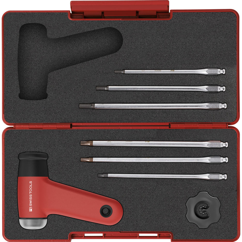 PB Swiss MecaTorque, Torque Screwdriver with Analog Scale Lever Handle 7 Pce Set in ToolBox For ...