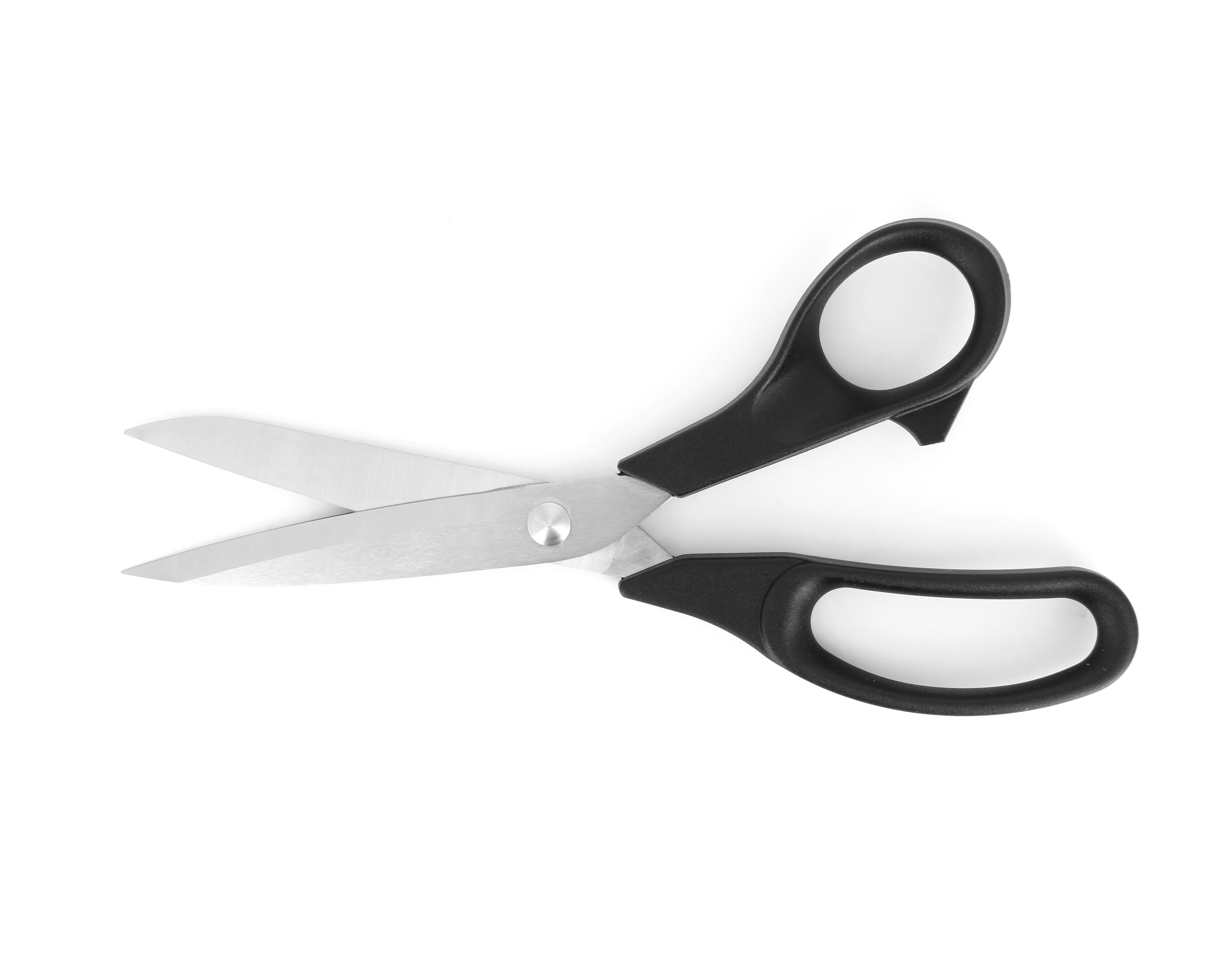 Ideal-Tek Stainless Steel Industrial Scissors 336-85.BK Nylon Handles ...