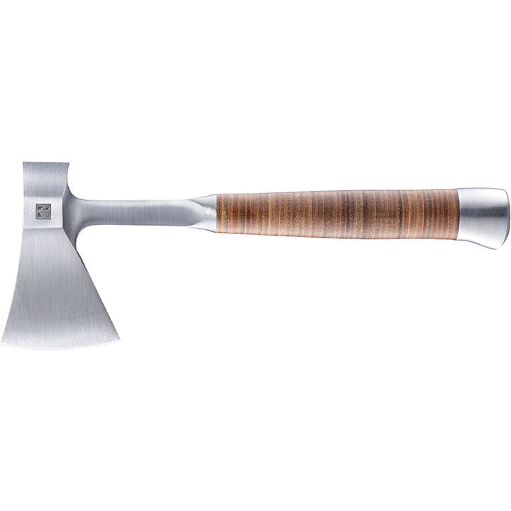 Halder Hand Axe with Leather Handle & Leather Belt Bag 1000g For Sale ...