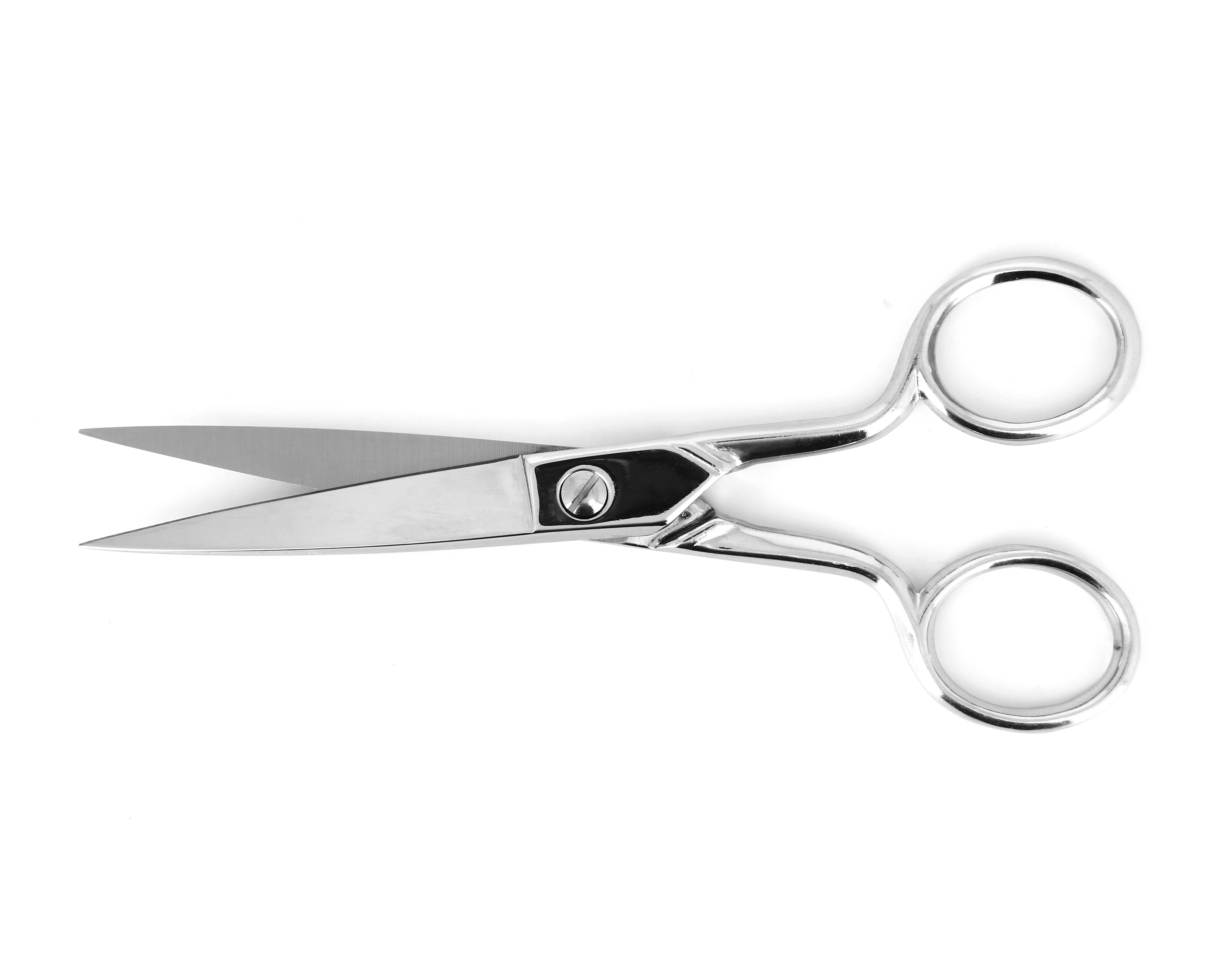 Ideal-Tek Carbon Steel Nickel Plated ProCut Scissors 372S-Y60.NP Fine ...