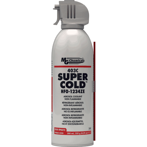 MG Chemicals Super Cold HFO-1234ZE 235g For Sale Online – Mektronics