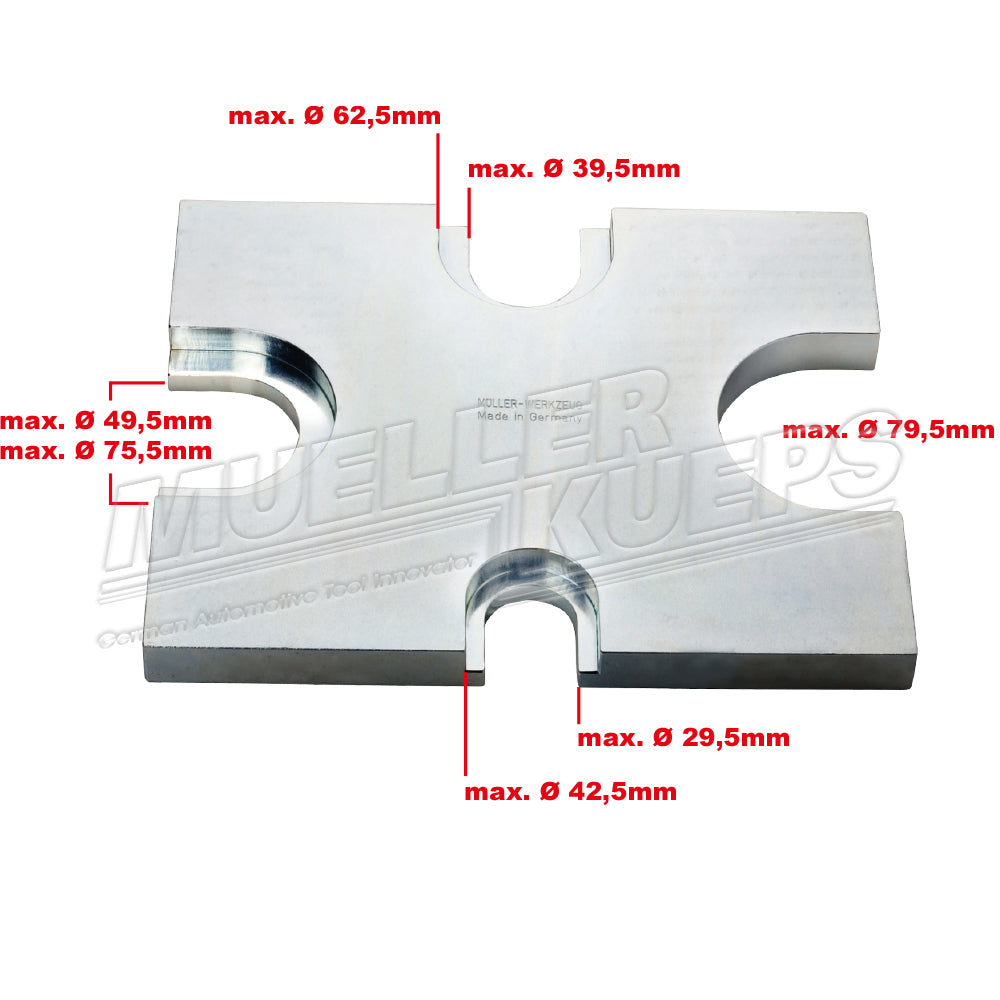 Mueller 432 701 Multi Press Plate 250x200x20mm For Sale Online – Mektronics