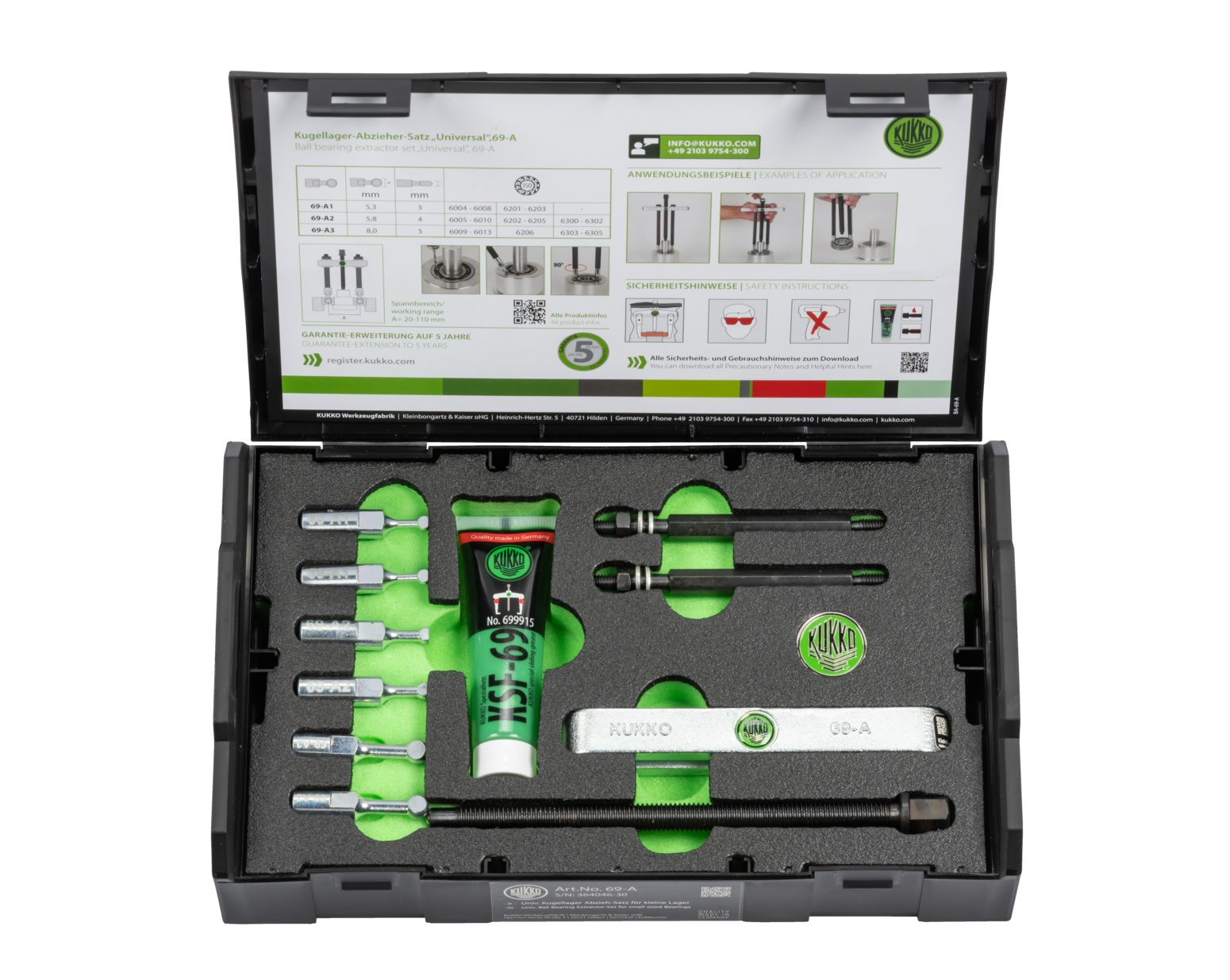 Kukko Ball Bearing Extraction Set Universal For Sale Online – Mektronics