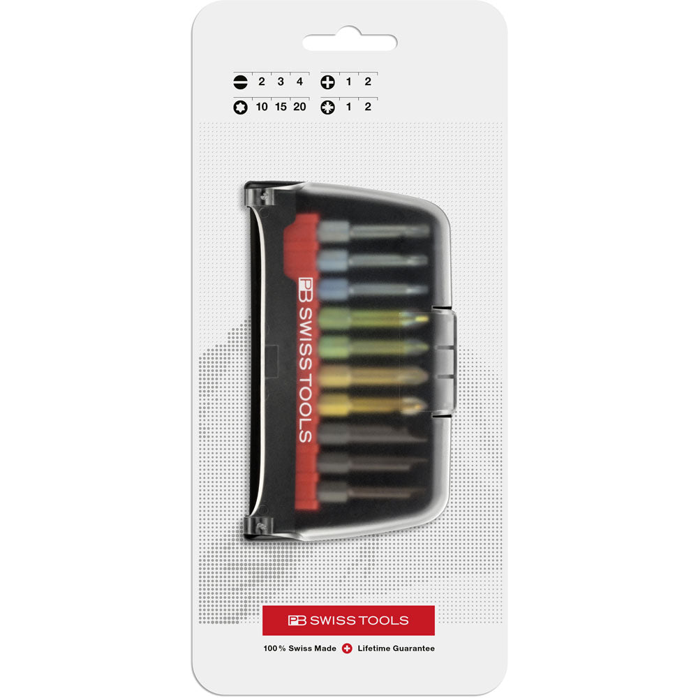 PB Swiss PrecisionBits E6.3 (1/4") 10 Pce Set in Skin Pack For Sale Online – Mektronics