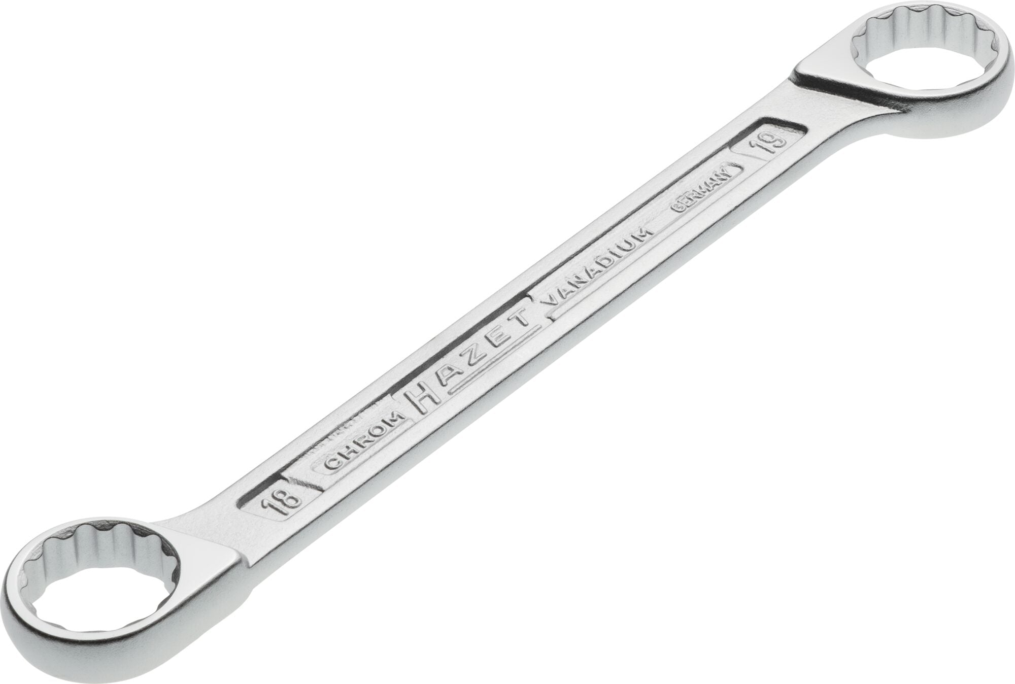 Hazet Double Box-End Wrench 610N-18X19 Outside 12-Point Traction ...