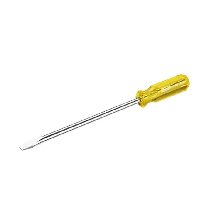 Stanley Screwdriver Acetate Handle Thru-Tang Slotted 10 X 250mm For ...