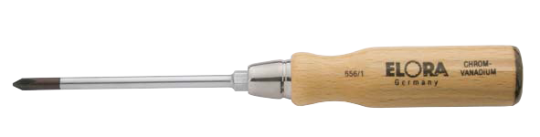 Elora Screwdriver with wooden handle cross slot 656-PH 3 For Sale ...