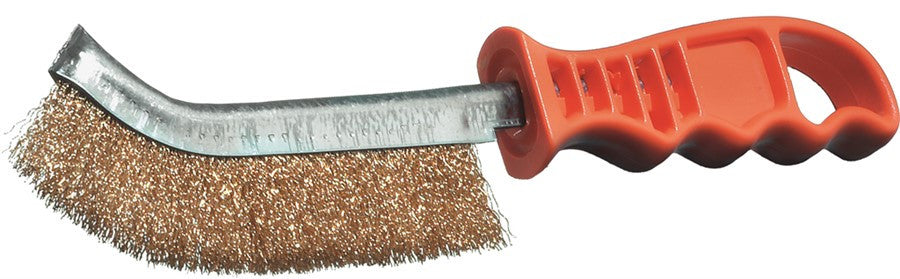 Lessmann Universal Wire Brush Long 260mm Brass Wire MES Crimped 0.30mm ...