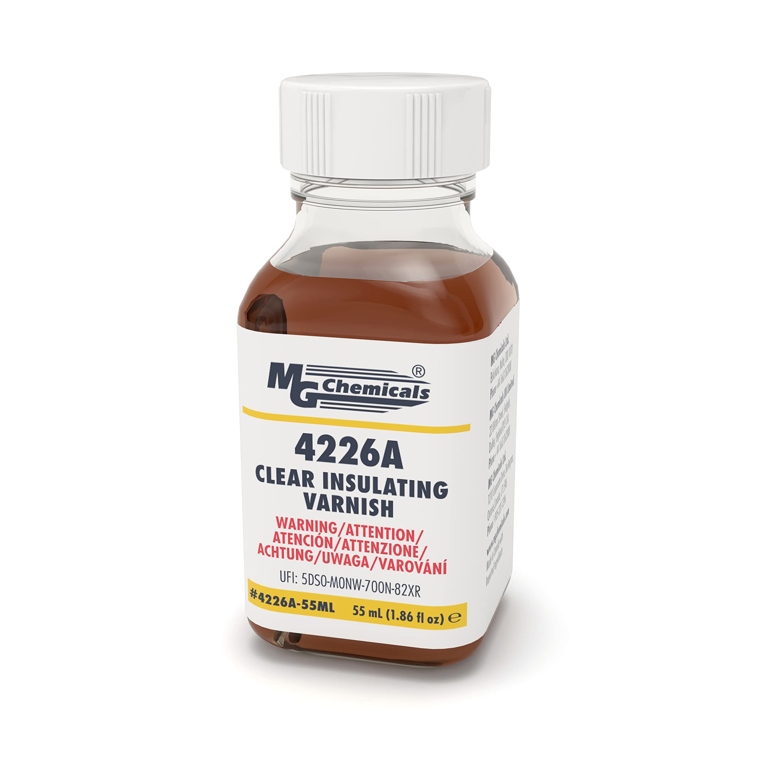 MG Chemicals Clear Insulating Varnish 55ml For Sale Online – Mektronics