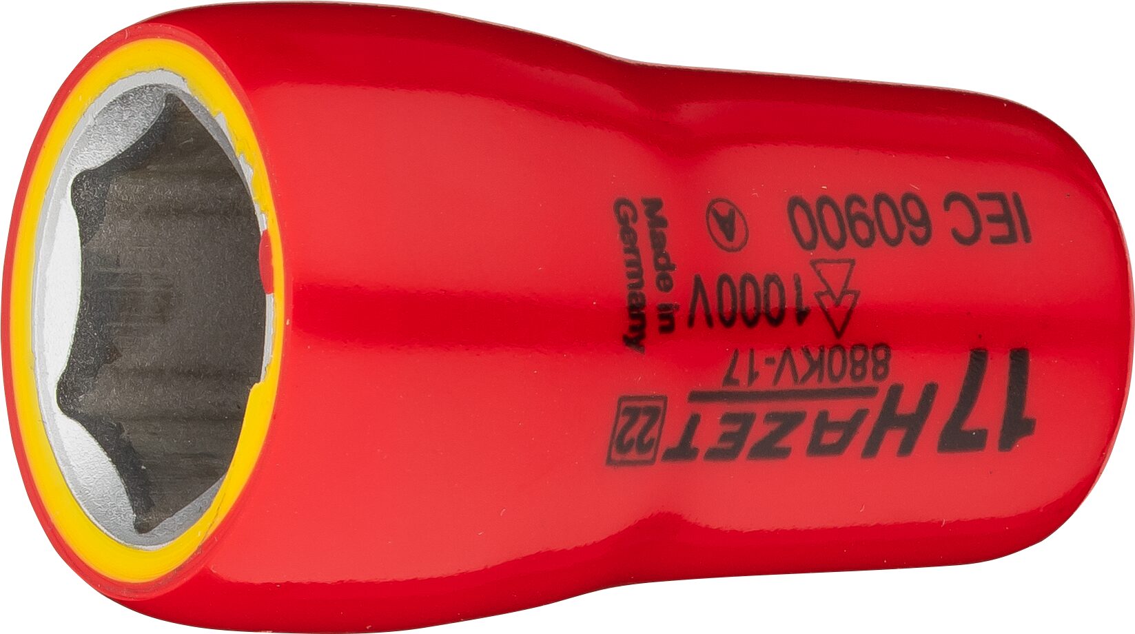 Hazet 3/8in VDE Hexagon Socket 17mm 880KV-17 For Sale Online – Mektronics