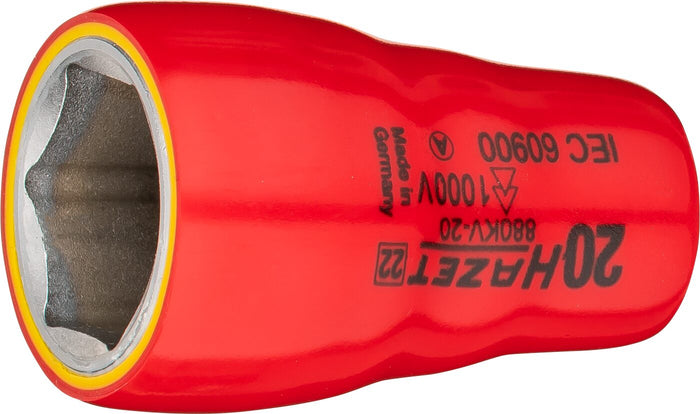 Hazet 3/8in VDE Hexagon Socket 20mm 880KV-20 For Sale Online – Mektronics