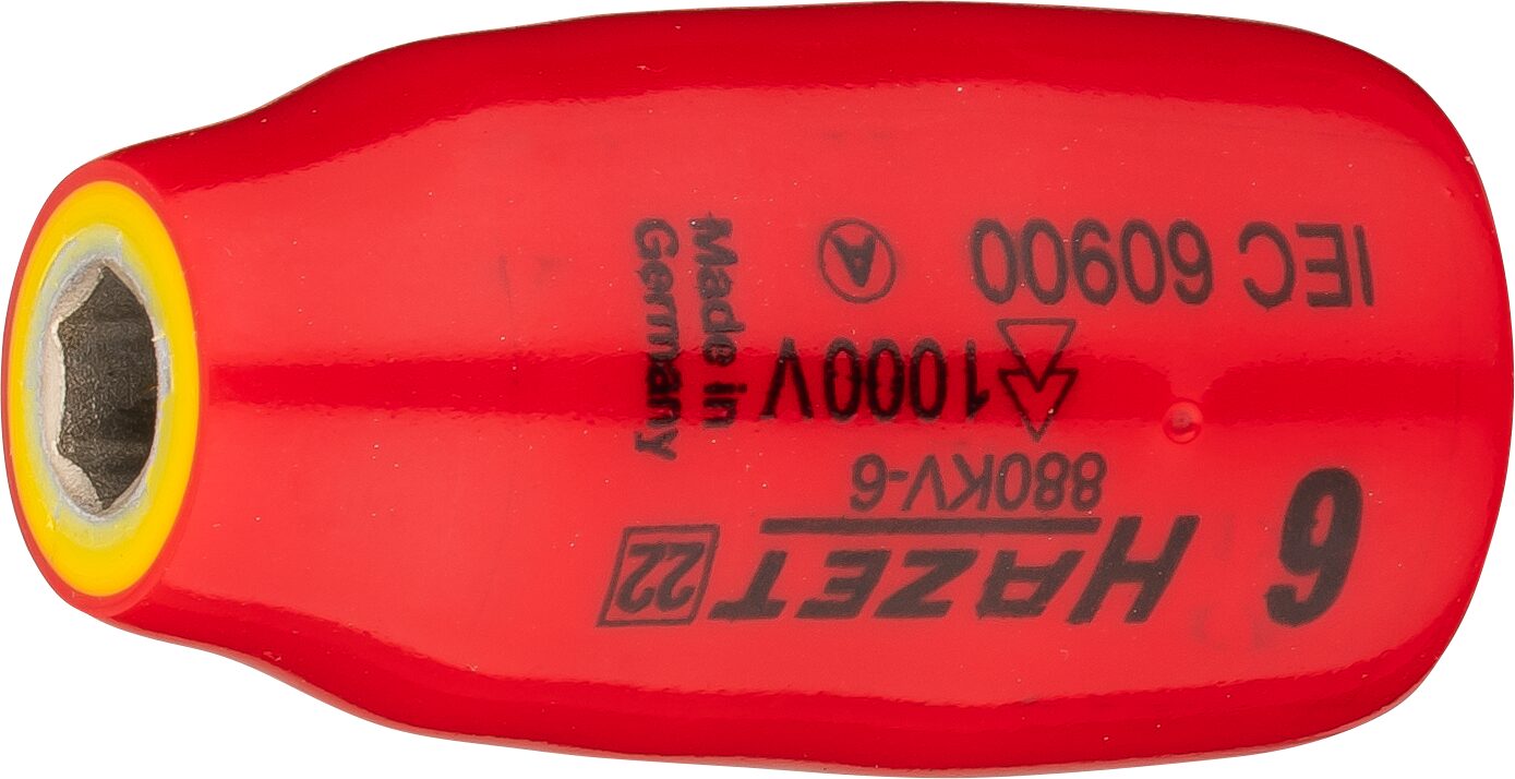 Hazet 3/8in VDE Hexagon Socket 6mm 880KV-6 For Sale Online – Mektronics