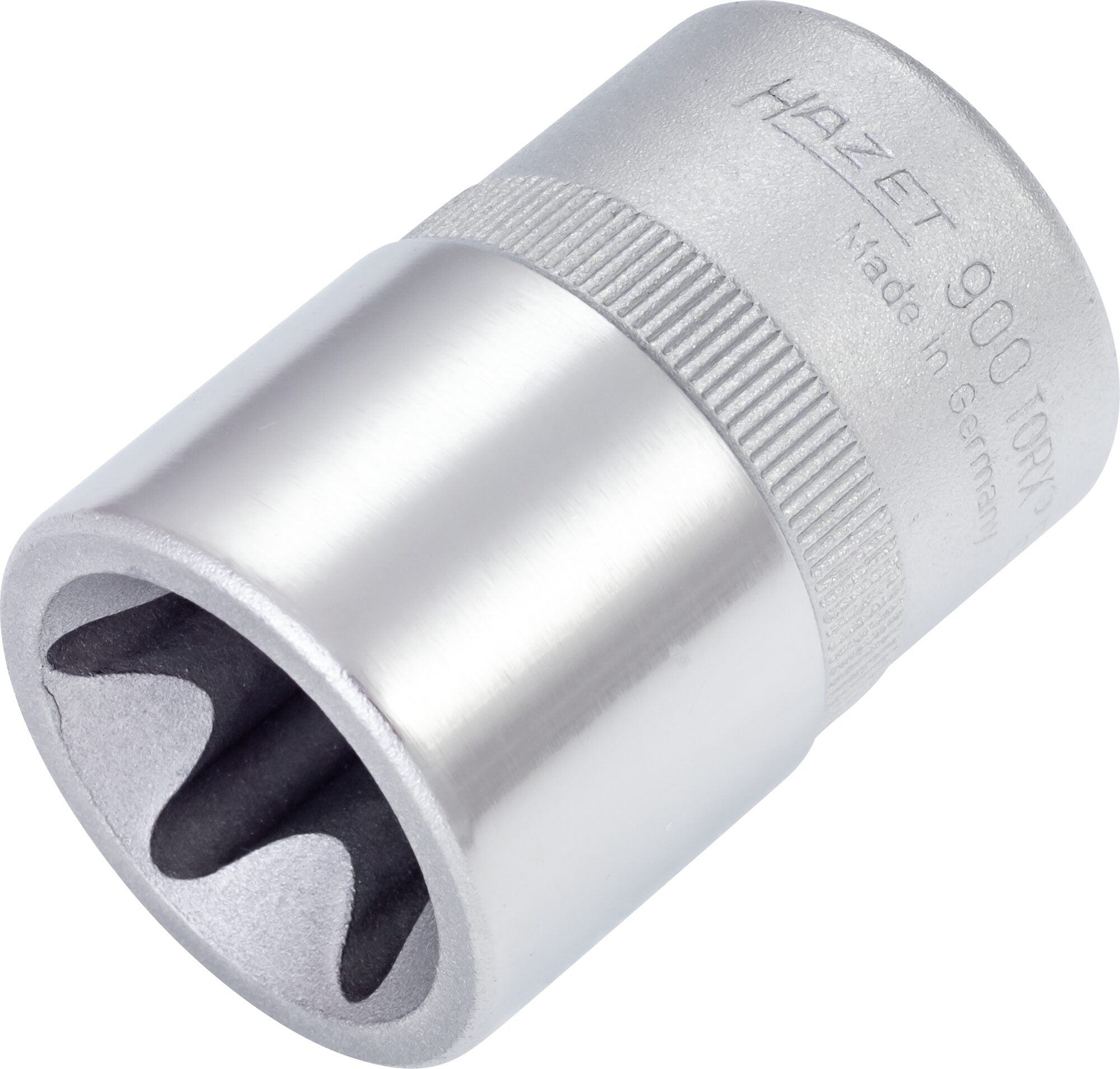 Hazet 1/2" (12.5mm) Square Hollow Socket Outside Torx Profile E24 900 ...