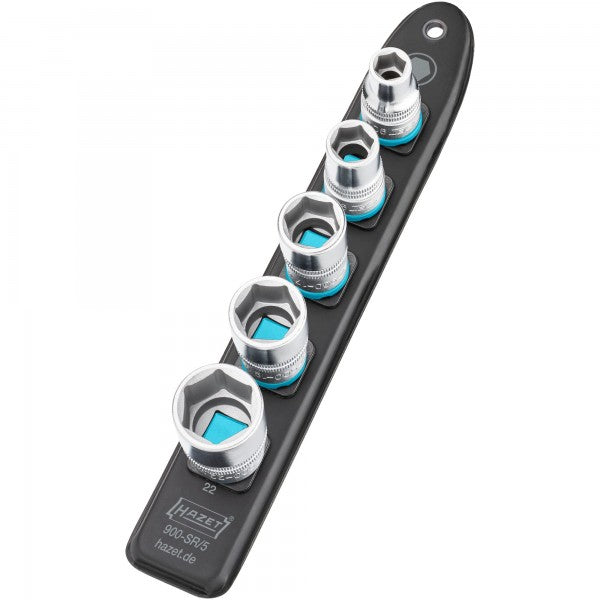 Hazet 5 Piece 1/2" Smartrail Flexible Plastic Plug-In Rail 900-SR/5 For ...
