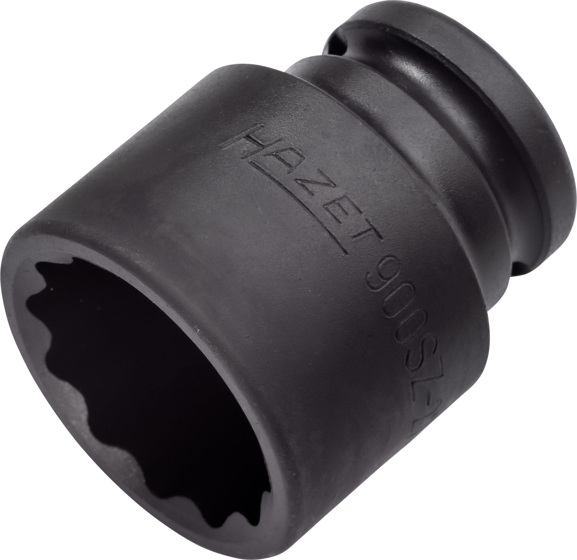 Hazet 1/2" (12.5mm) Square Hollow Impact Socket Outside 12-Point Traction Profile 27mm 900SZ-27 ...