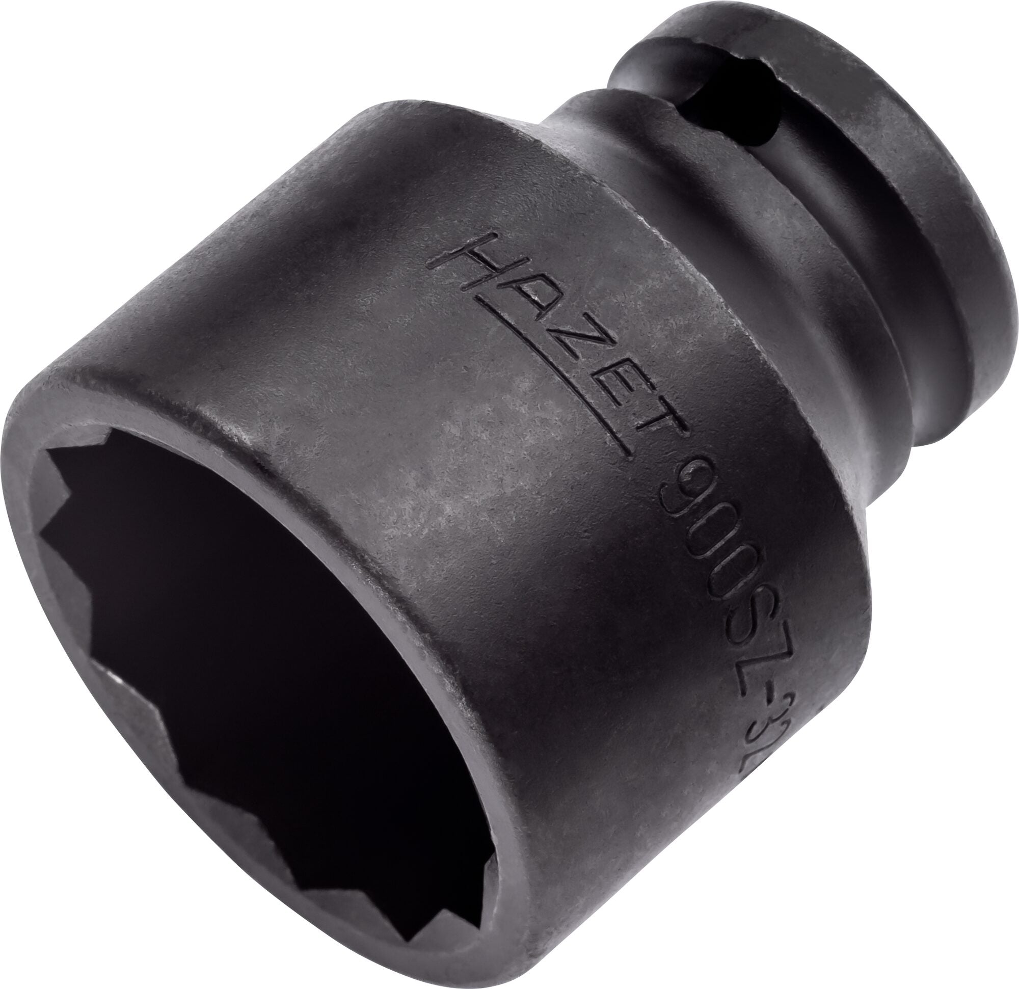 Hazet 1/2" (12.5mm) Square Hollow Impact Socket Outside 12-Point Traction Profile 32mm 900SZ-32 ...