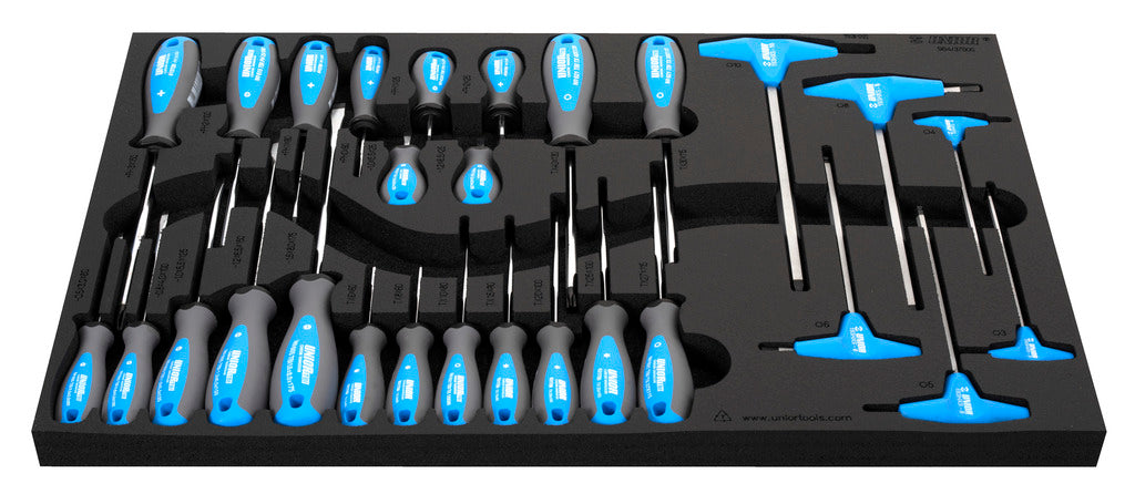 Unior 964/37SOS Set of screwdrivers in SOS Tool Tray, 28 Pce For Sale ...