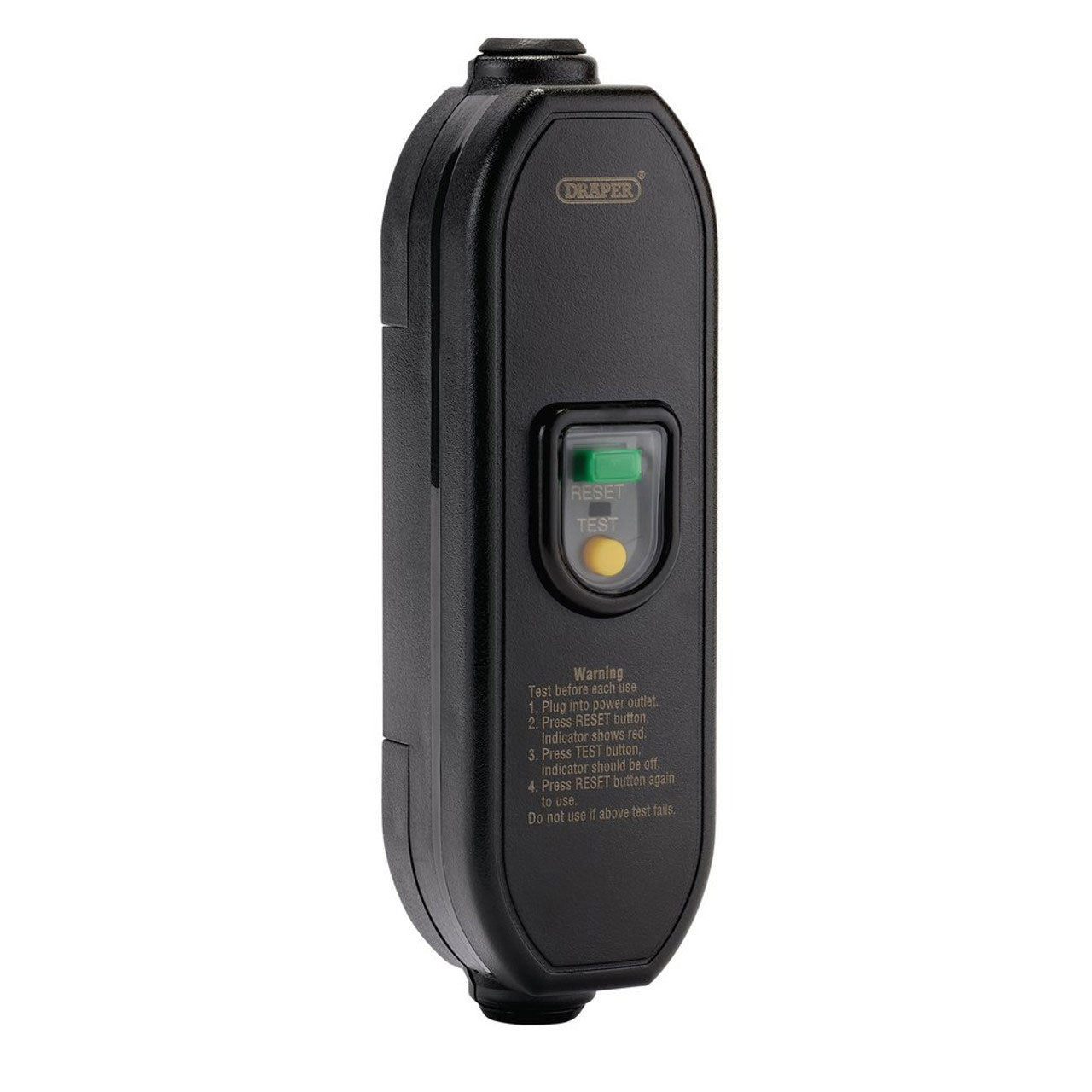 Draper 230V In-Line RCD Adaptor, 16A For Sale Online – Mektronics