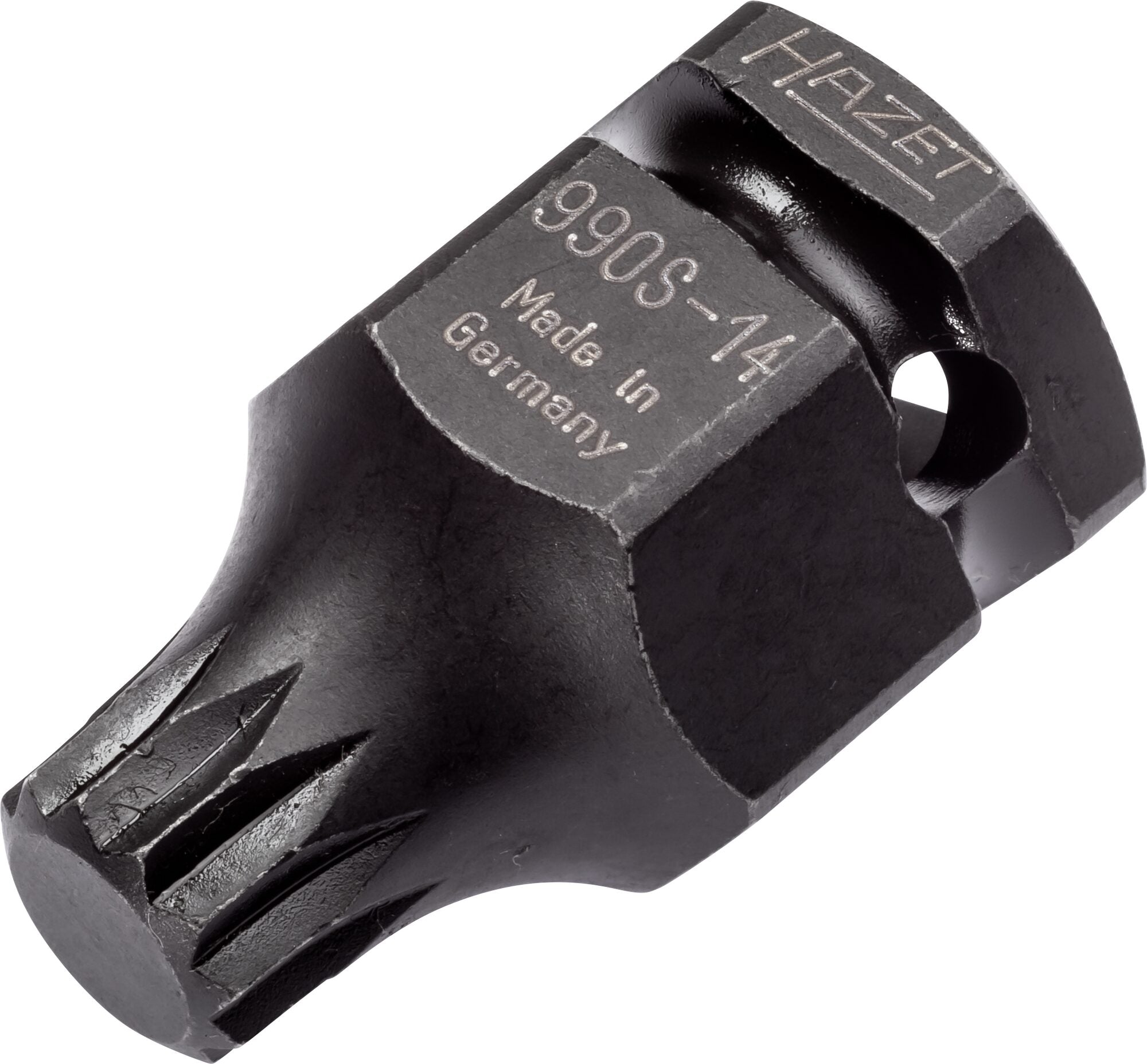 Hazet 1/2" (12.5mm) Square Hollow 24mm Outside Hexagon Impact ...