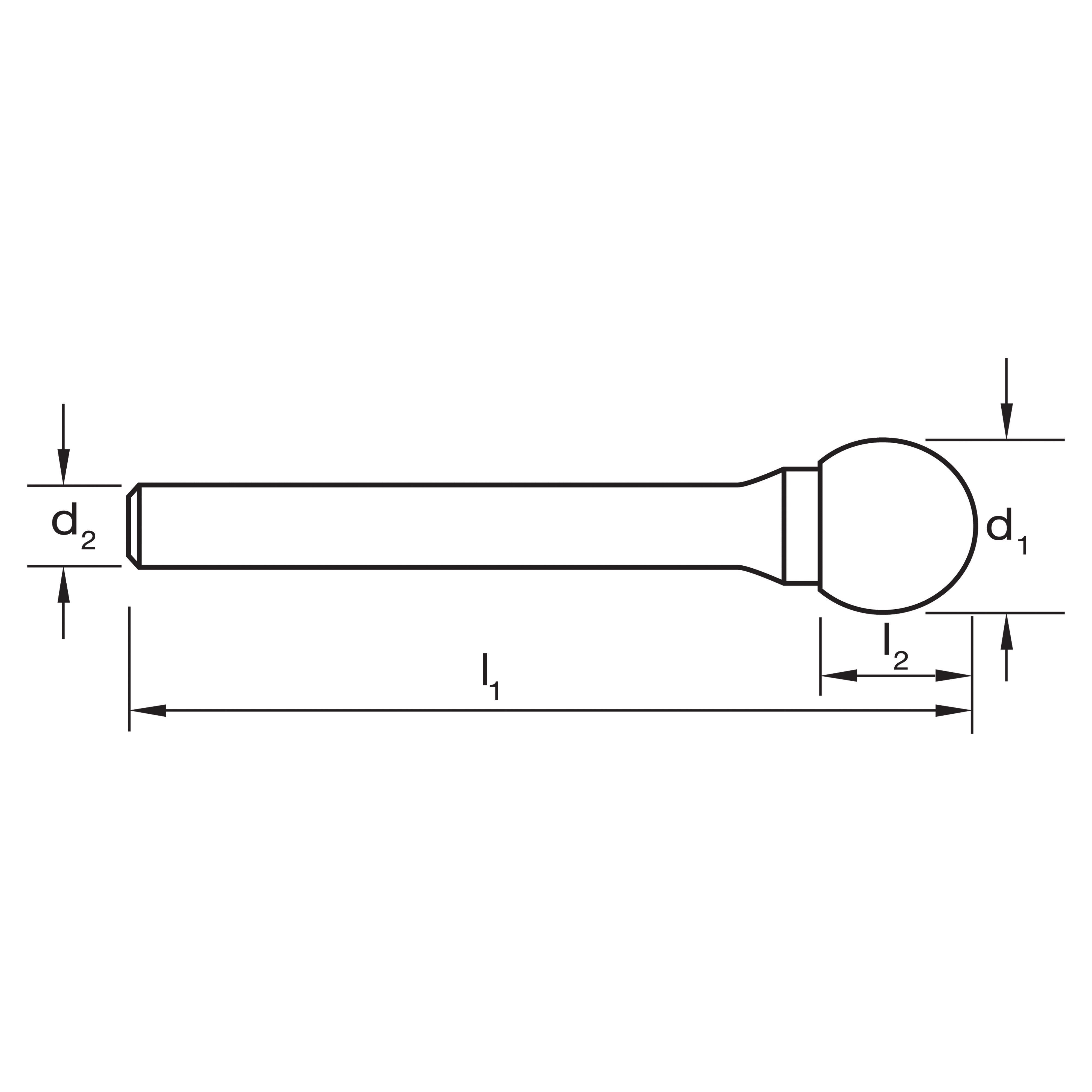 Sutton Double Cut Carbide Burrs Ball Shape For Sale Online – Mektronics