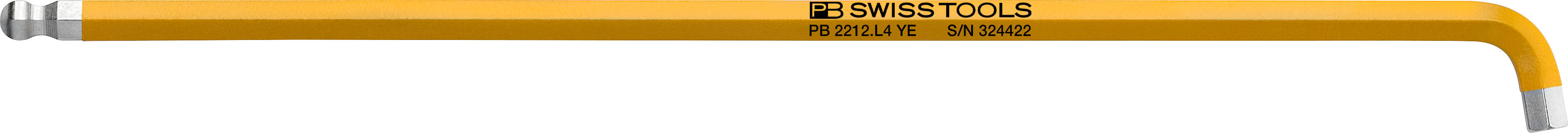 PB Swiss RainBow 100° Hex Key L-Wrench Long with Ball Point 4mm For ...