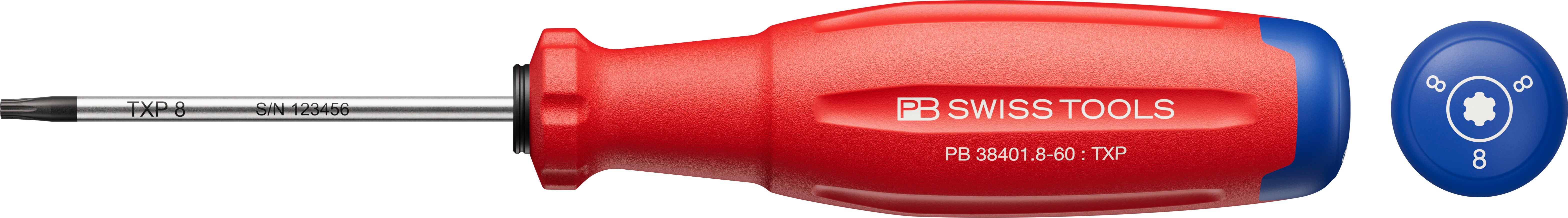 PB Swiss SwissGrip Evo Torx Plus Screwdriver TX8 x 60mm For Sale Online ...