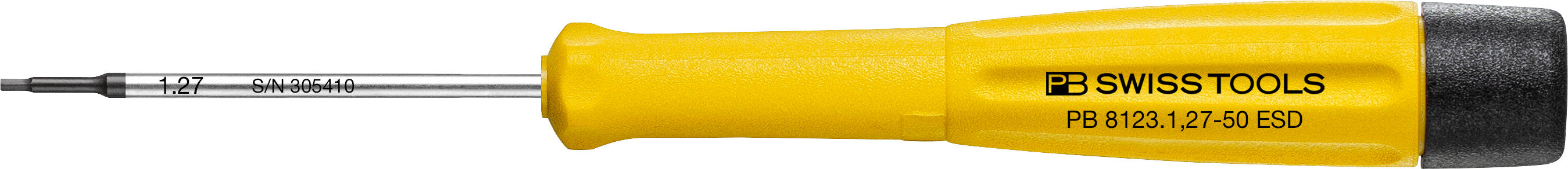 PB Swiss ESD Screwdriver for Hex Socket Screws 1.27 x 50mm For Sale ...