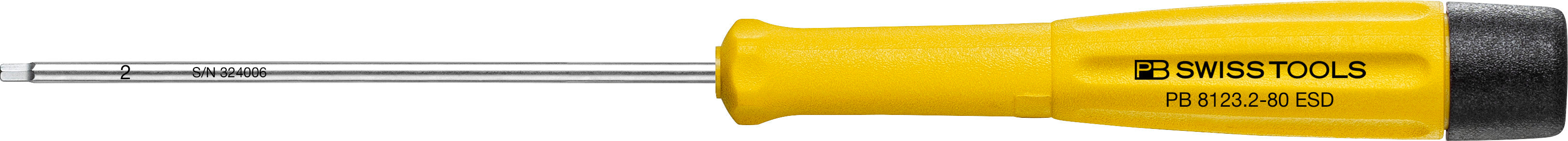 PB Swiss ESD Screwdriver for Hex Socket Screws 2 x 80mm For Sale Online ...