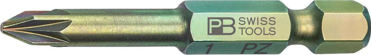 PB Swiss PrecisionBit Design E 6.3 (1/4") for Pozi Screws PZ1 x 24mm For Sale Online – Mektronics