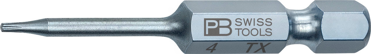 PB Swiss PrecisionBit Design E 6.3 (1/4") for Torx Screws TX4 x 24mm For Sale Online – Mektronics