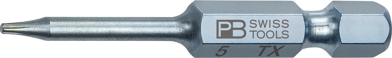 PB Swiss PrecisionBit Design E 6.3 (1/4") for Torx Screws TX5 x 24mm For Sale Online – Mektronics