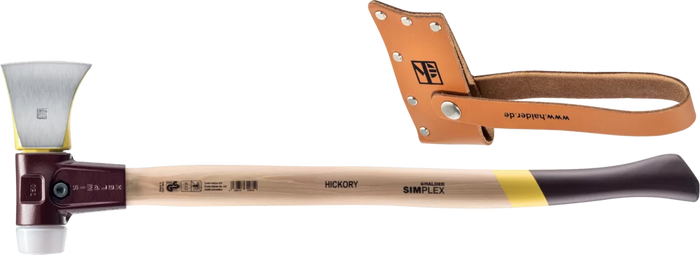 Halder SIMPLEX Splitting Axe Cast Iron Housing & Hickory Handle 100mm Blade For Sale Online ...