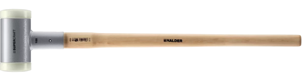 Halder Sledge Hammer Non-Rebound Hickory Handle Ø 100mm Nylon, 7kg For ...