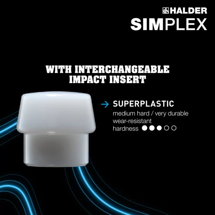 Halder SIMPLEX Splitting Axe Cast Iron Housing & Hickory Handle 100mm ...